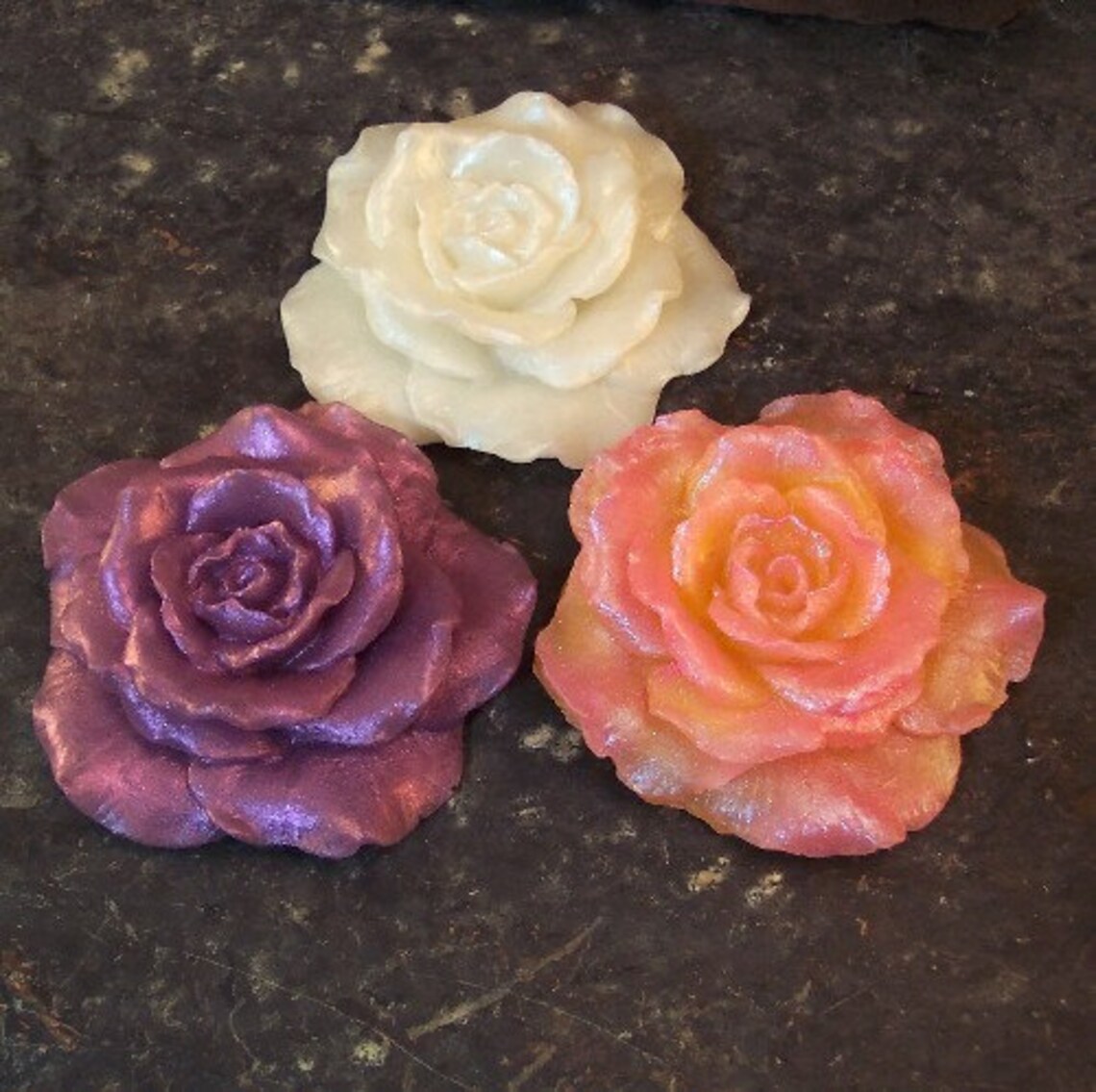 Flower Soap Soap Gift Set Set of 5 Assorted Flower Garden - Etsy