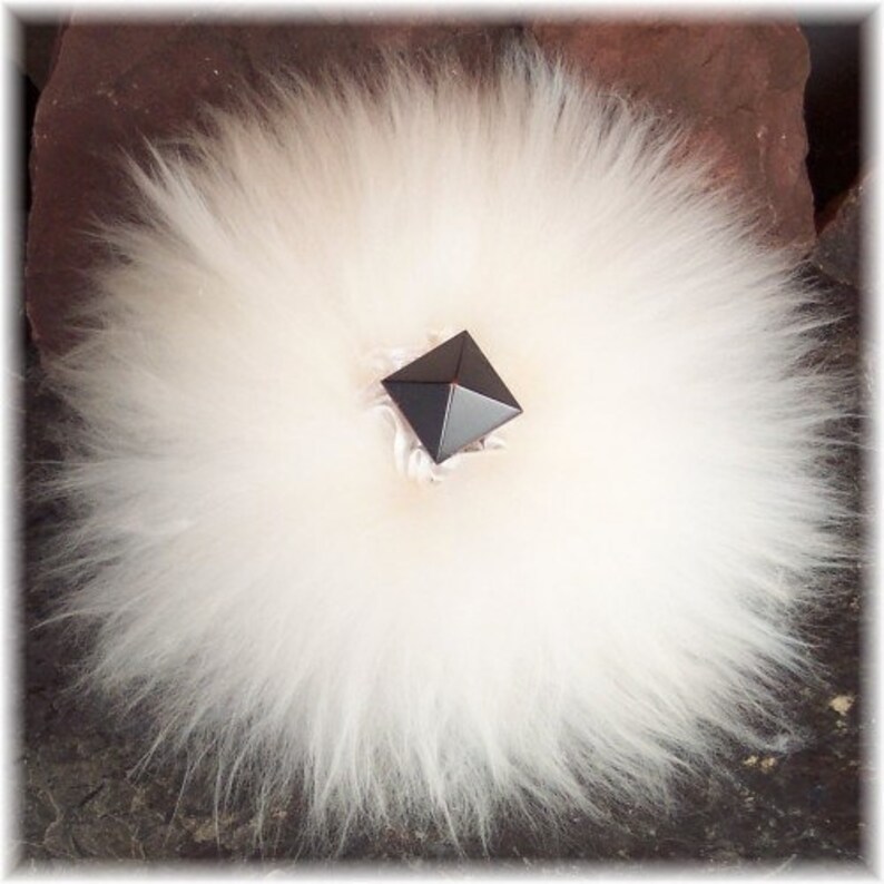 Powder Puff Luxury Natural Merino Wool With Pyramid Coppertone - Etsy