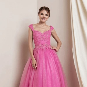 Women's Princess Gown - Elegant Ball Gown, Formal Evening Dress, Prom ...
