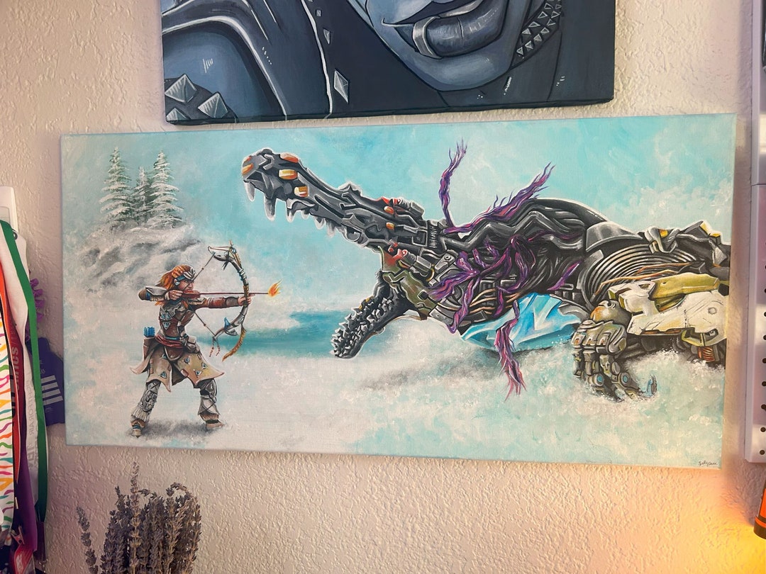 The Snapmaw Original | Aloy Horizon 15x30 - Etsy