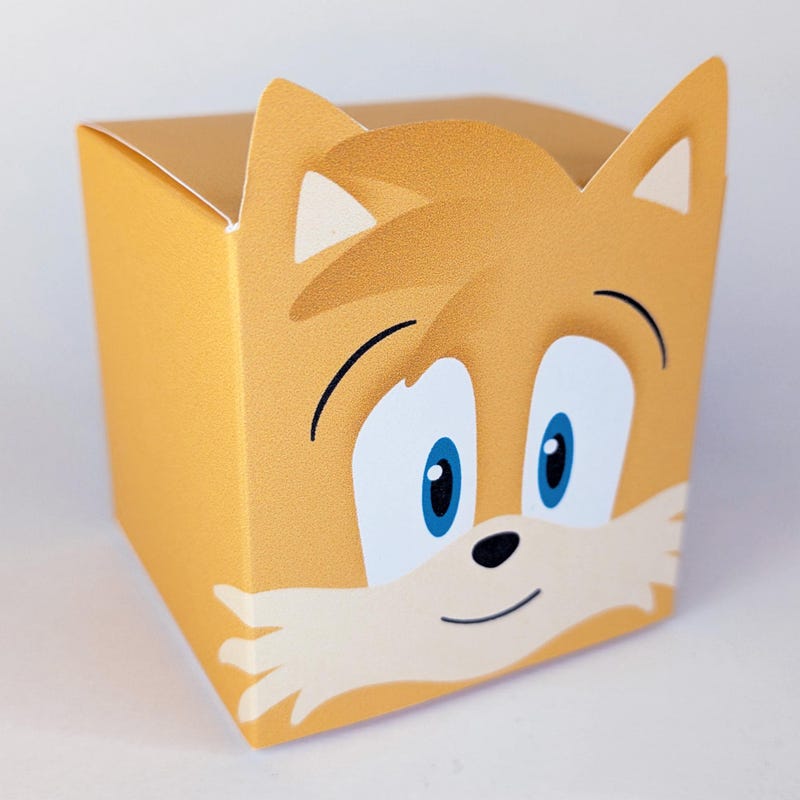 Tails Face Svg - Etsy