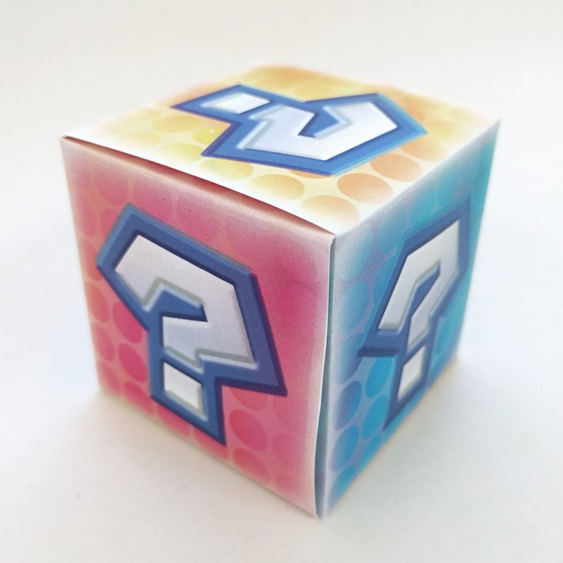 Mario Kart Item Treat Box - DIY Printable - Etsy