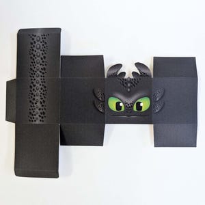 Toothless Dragon Treat Box - DIY Printable - Etsy