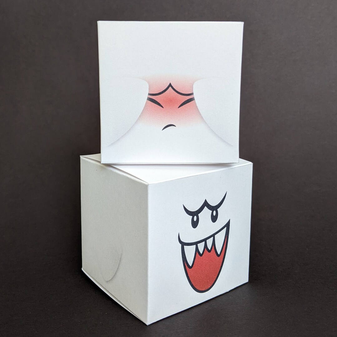 Boo Ghost Treat Box DIY Printable - Etsy
