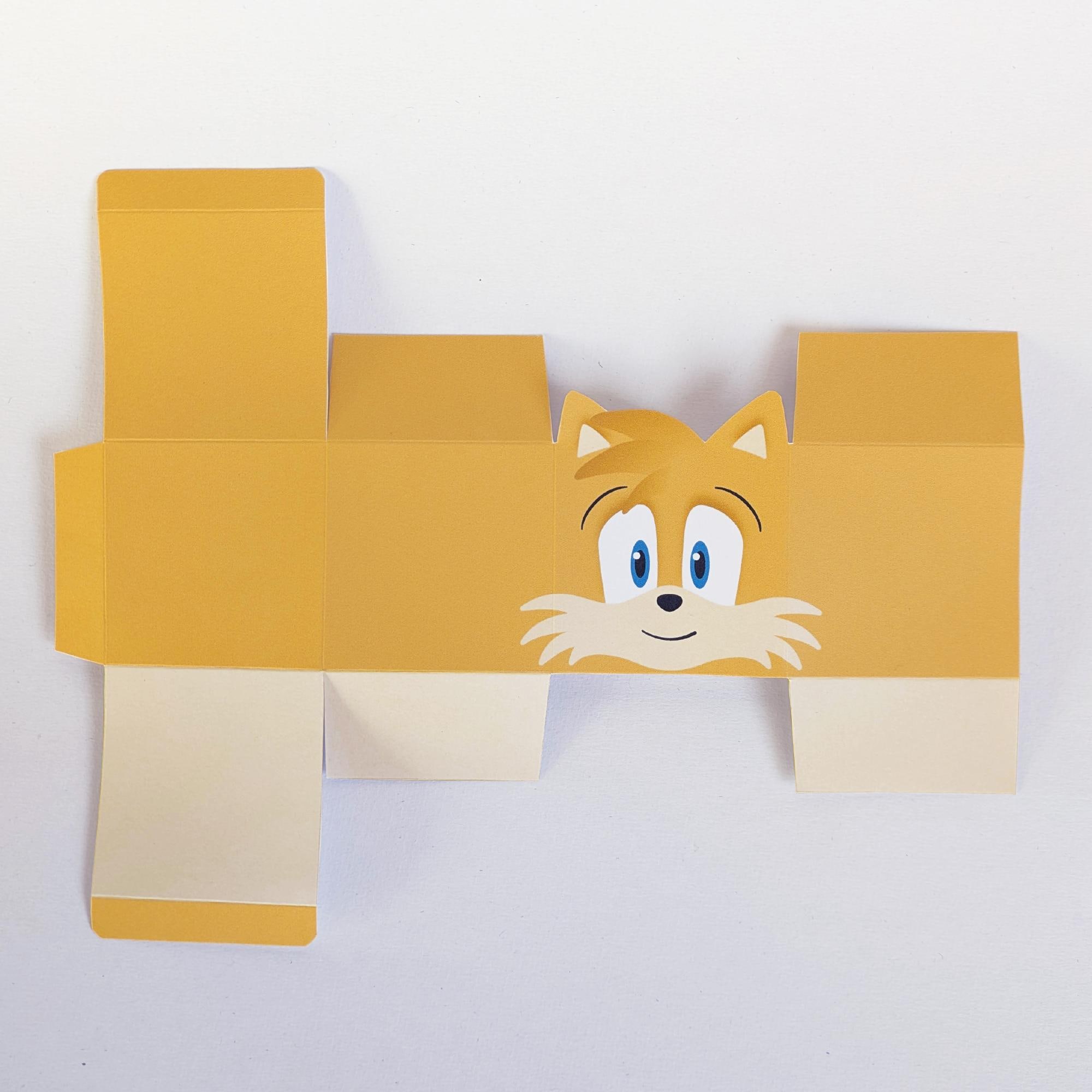 Tails Fox Treat Box - DIY Printable - Etsy