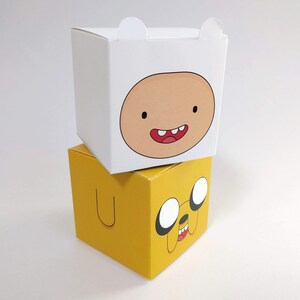 Adventure Time Finn and Jake Treat Box - DIY Printable - Etsy