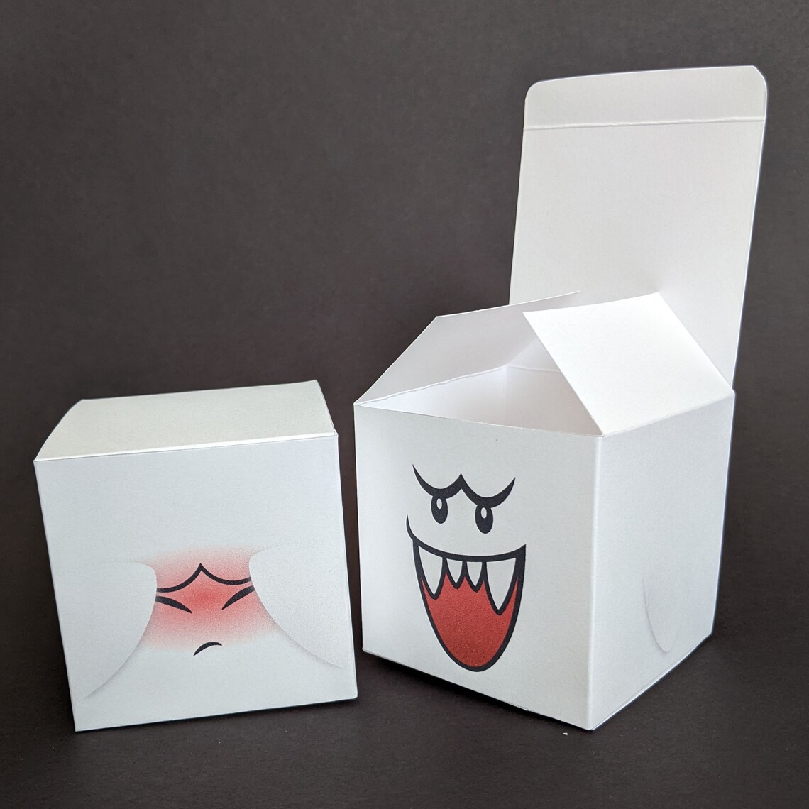 Boo Ghost Treat Box DIY Printable - Etsy