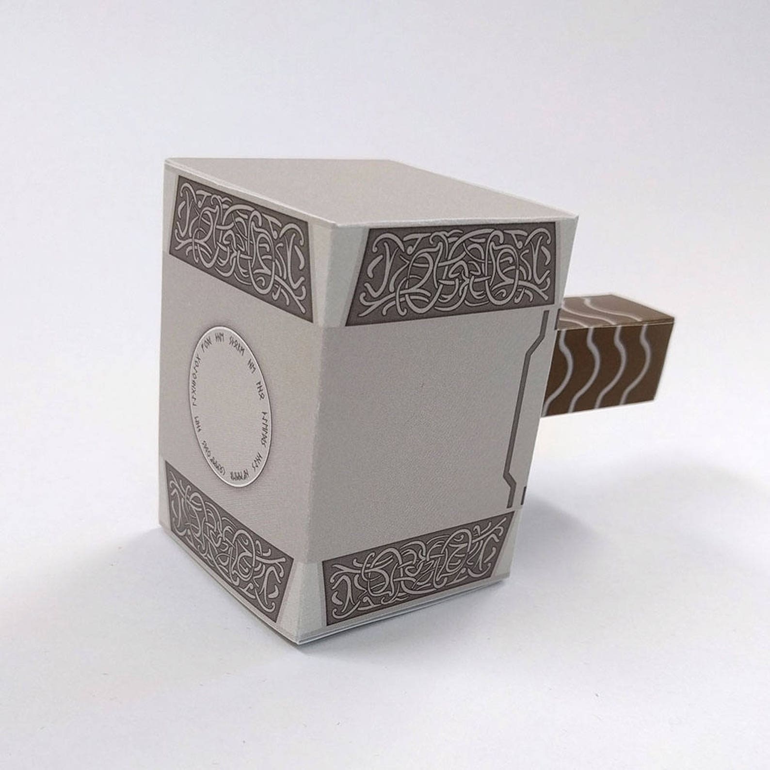 Mjolnir Treat Box DIY Printable | Etsy