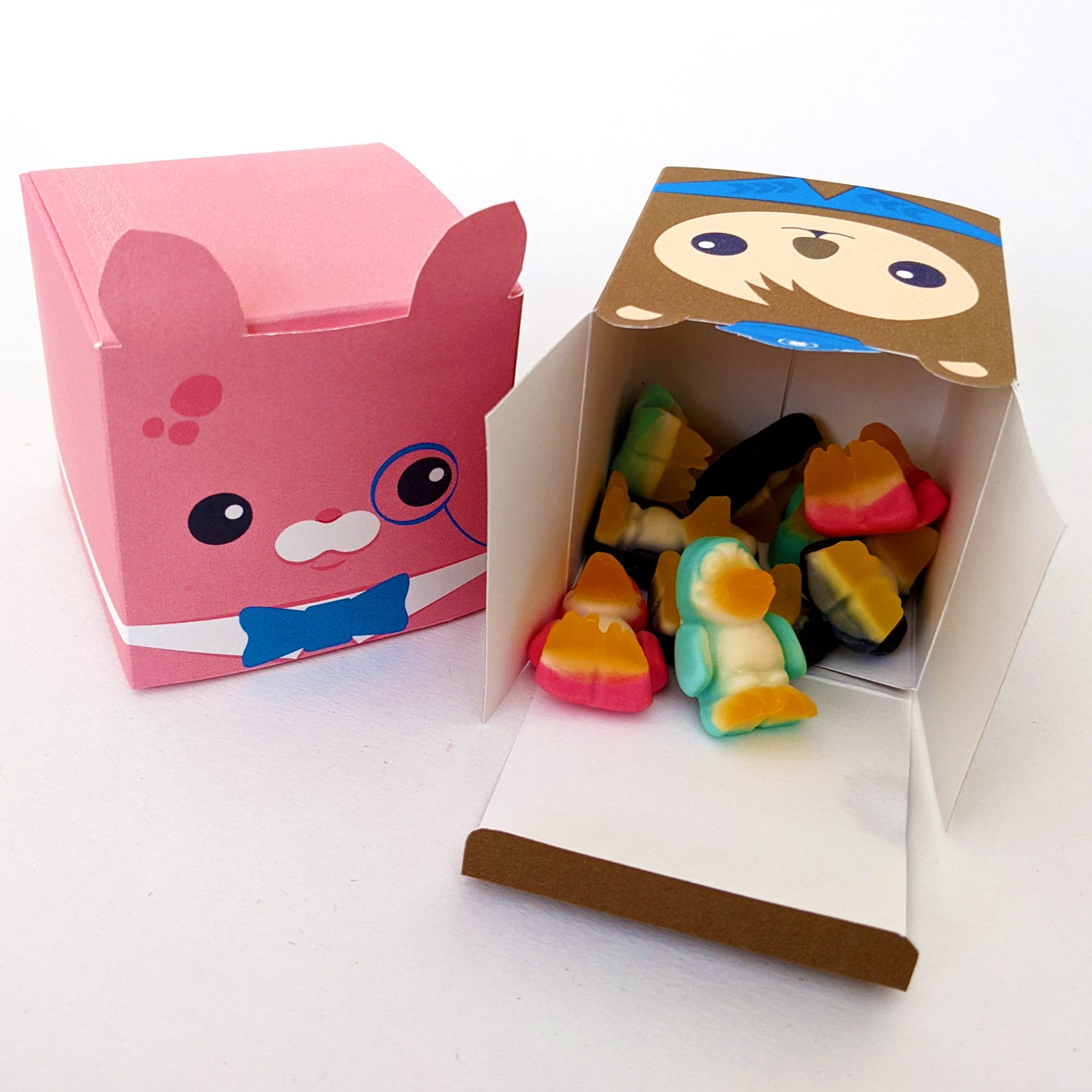 Shellington and Inkling Treat Box Octonauts DIY Printable - Etsy