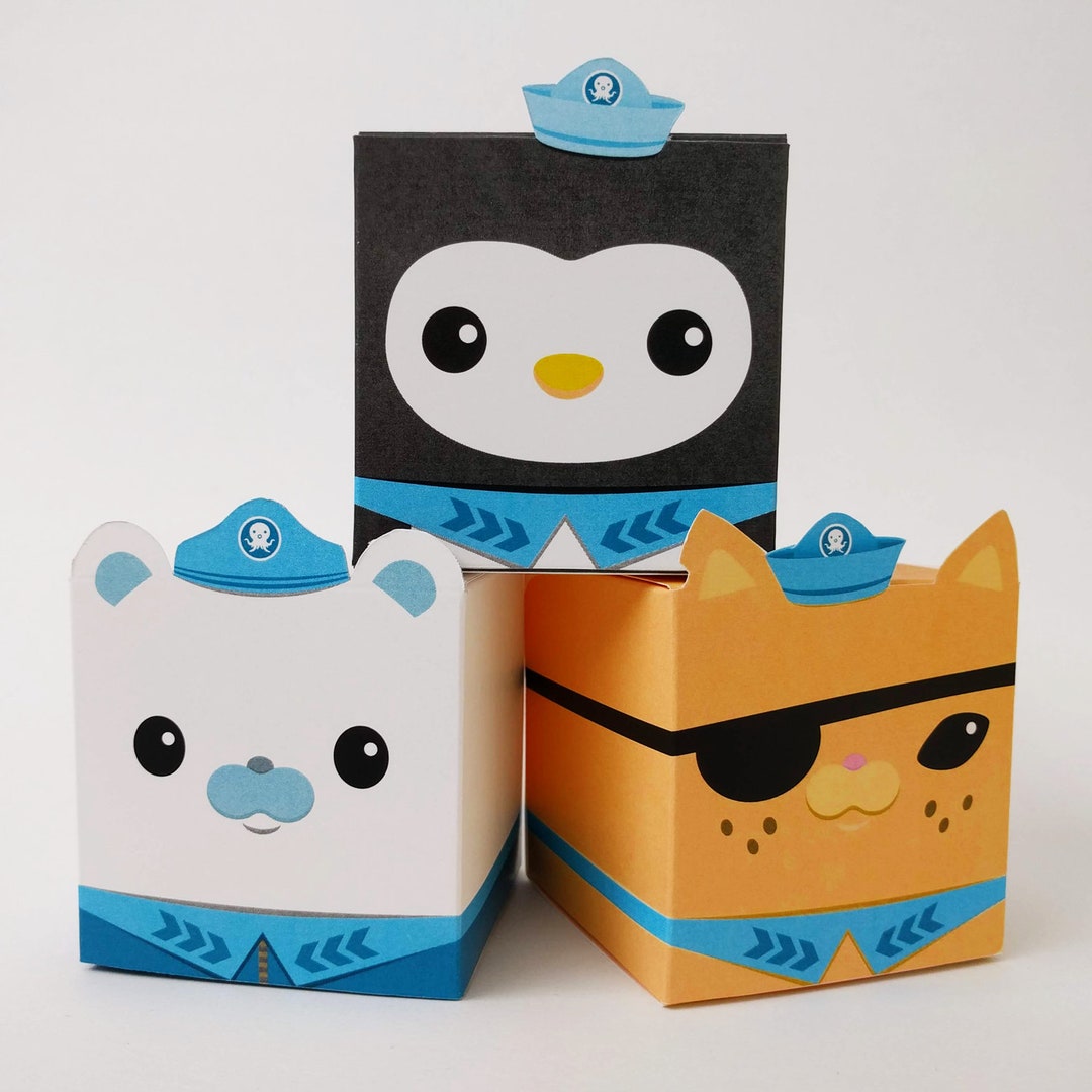 Octonauts Treat Box - DIY Printable - Etsy