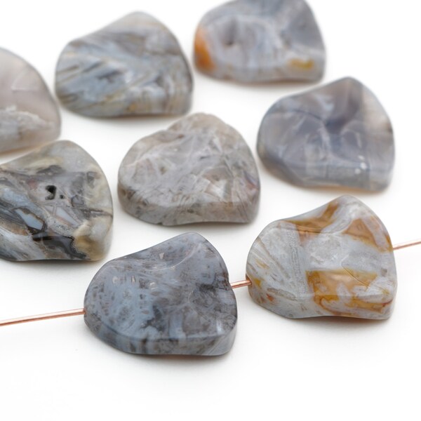 Bamboo Leaf Agate - Etsy