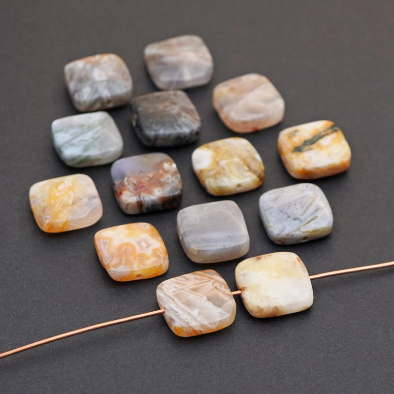 Bamboo Leaf Agate - Etsy