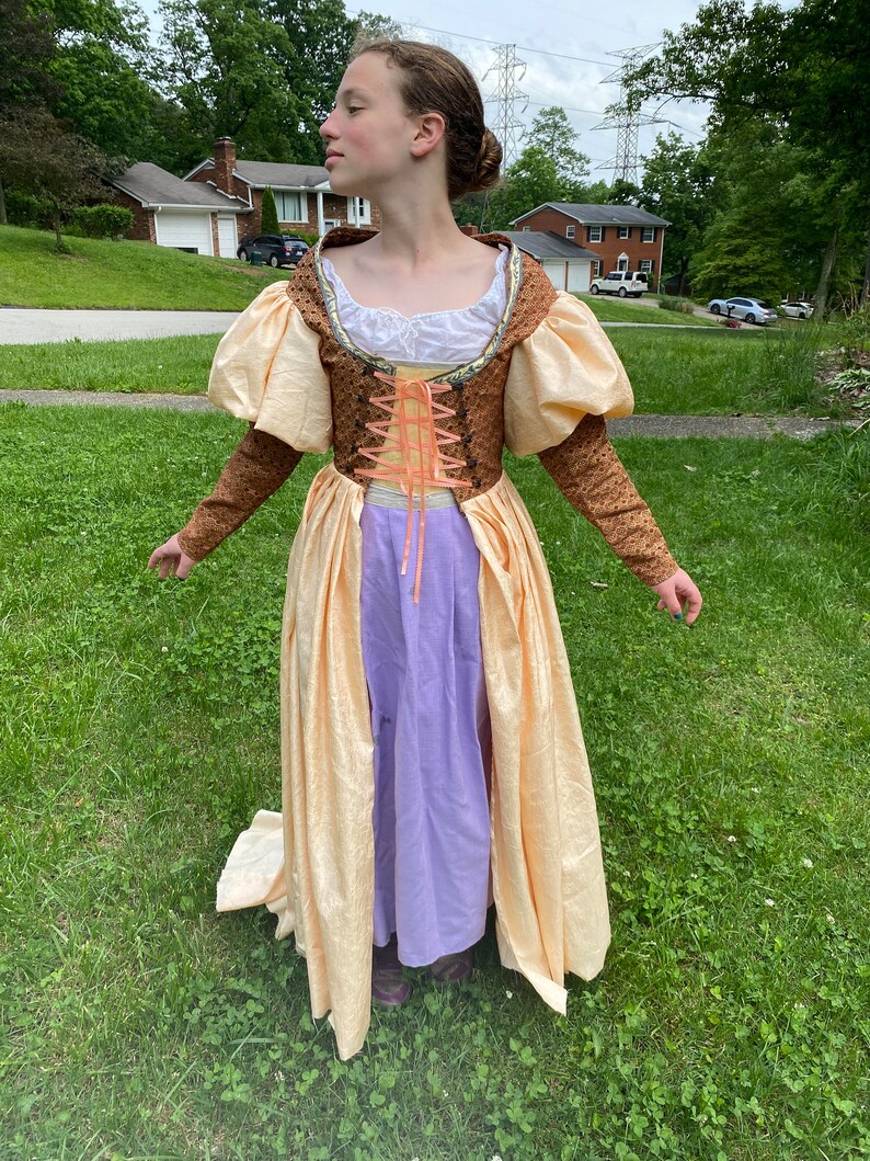 Renaissance Regency Bridgerton 830's Tudor Pirate Court Dress Gown - Etsy