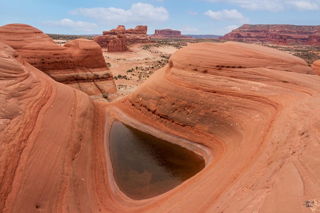 Delta Pool - Moab, Utah - Photograph Print Poster Picture Wall Decor ...