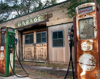 Gas Station Wall Art - Etsy
