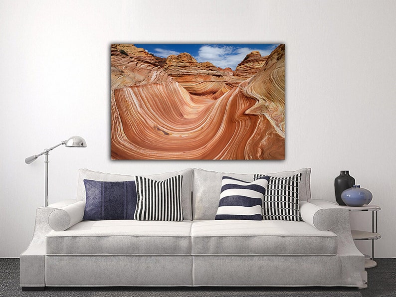 Lines of Zahn the Wave Vermilion Cliffs National Monument, Utah ...