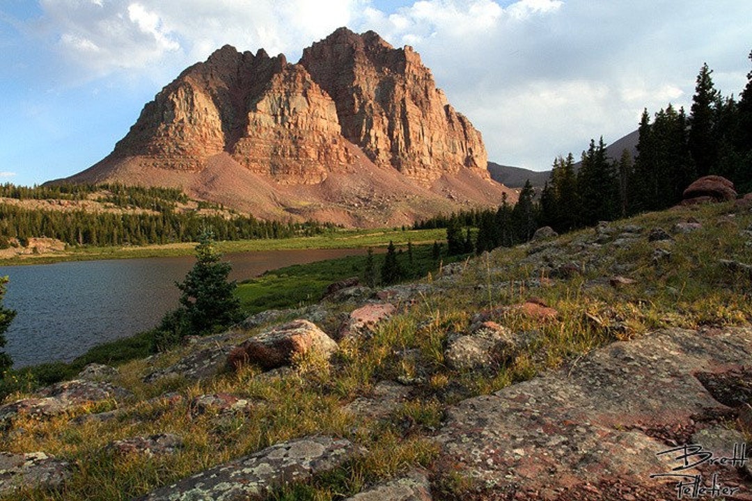 Red Castle and Lower Red Castle Lake High Uinta Mountains - Etsy