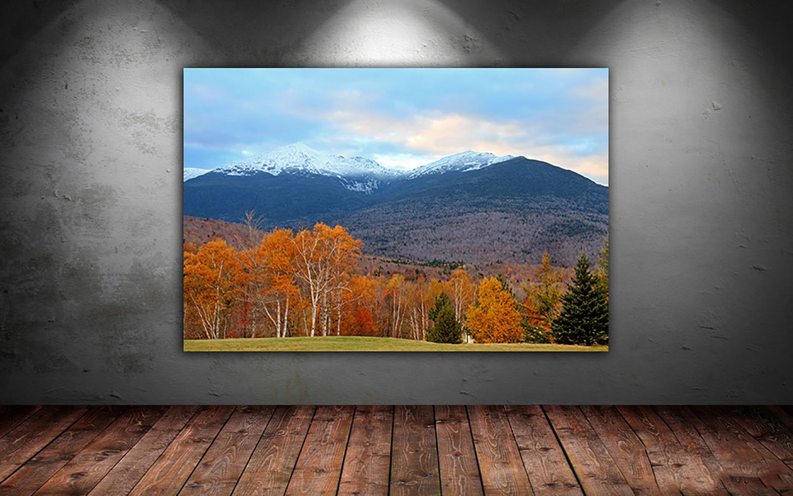 Fall Sunset Print: Mount Madison, Pinkham, New Hampshire Landscape - Etsy