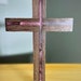Handcrafted Wooden Cross With Colorful Resin Inlay - Unique Christian ...