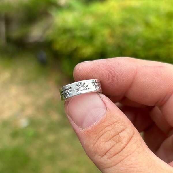 Custom Stamped Ring - Etsy