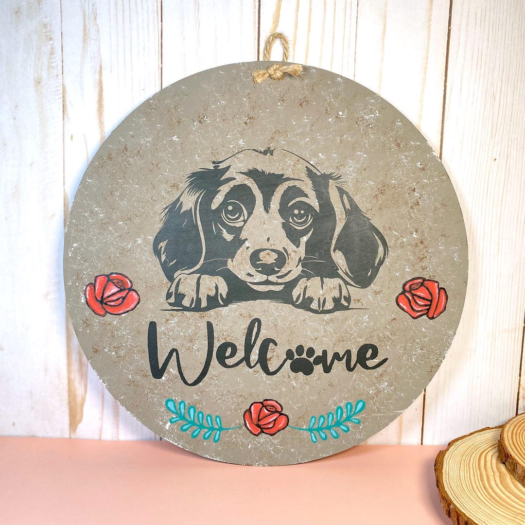 Dachshund Sign - Doxie Wall Art - Dachshund Lover Gift - Doxie Decor ...