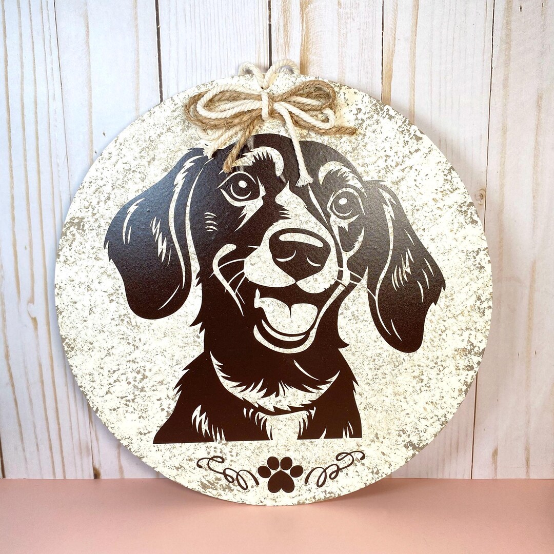 Dachshund Sign - Doxie Wall Art Sign - Dachshund Gift - Etsy