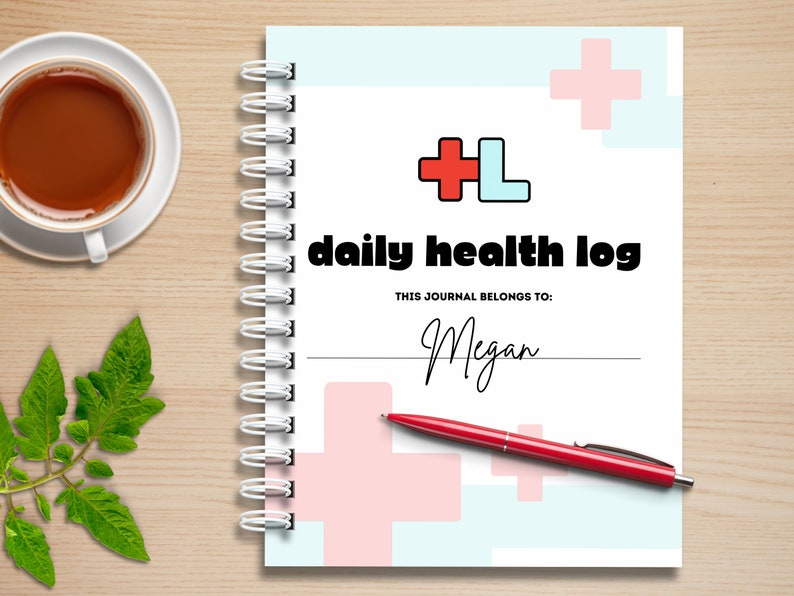 Daily Health Log - Chronic Symptoms Tracker - Etsy