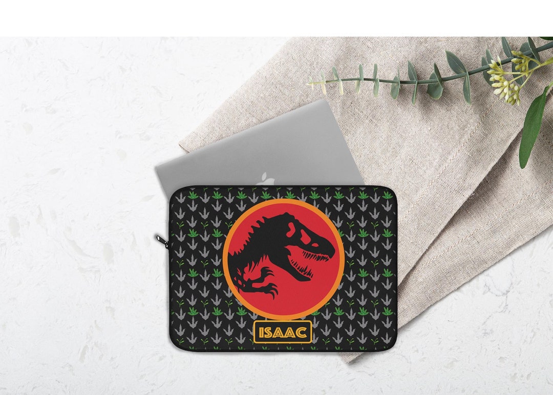 Jurassic Era Trex Laptop Case, Personalized Dinosaur Computer Bag ...