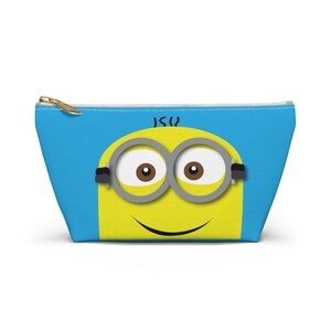 Personalized Minion Pencil Pouch Cute Lunch Box Custom Name Bag Kids ...