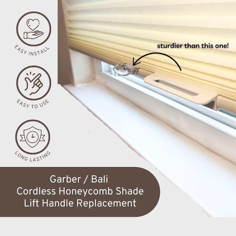 Shade Lift Handle That Fit Graber/bali Cordless Honeycomb Shades - Etsy