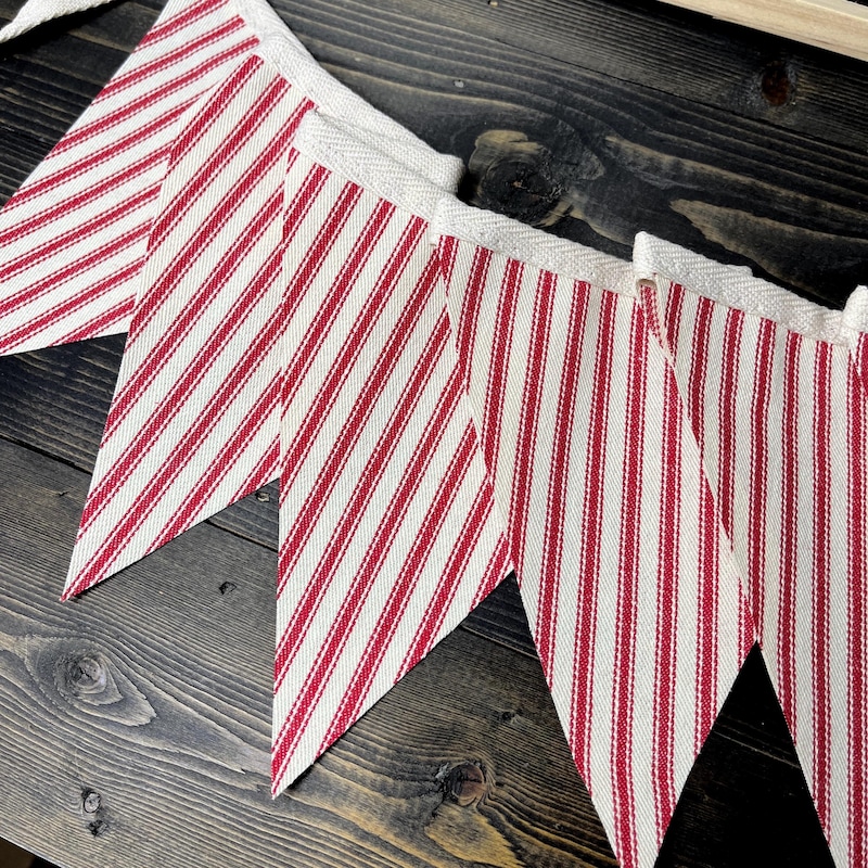 Cloth Christmas Bunting - Etsy