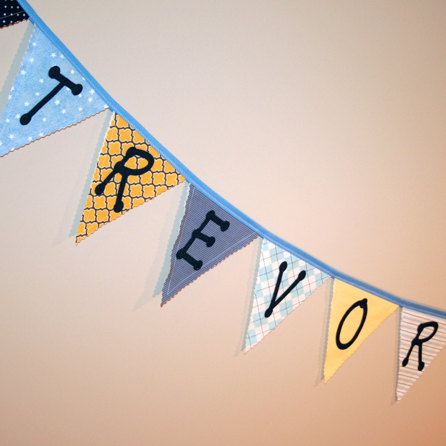 Graduation pennant bunting Personalized banner | Etsy