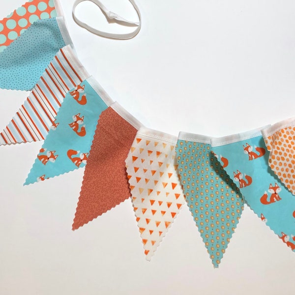 Orange Aqua Nursery - Etsy