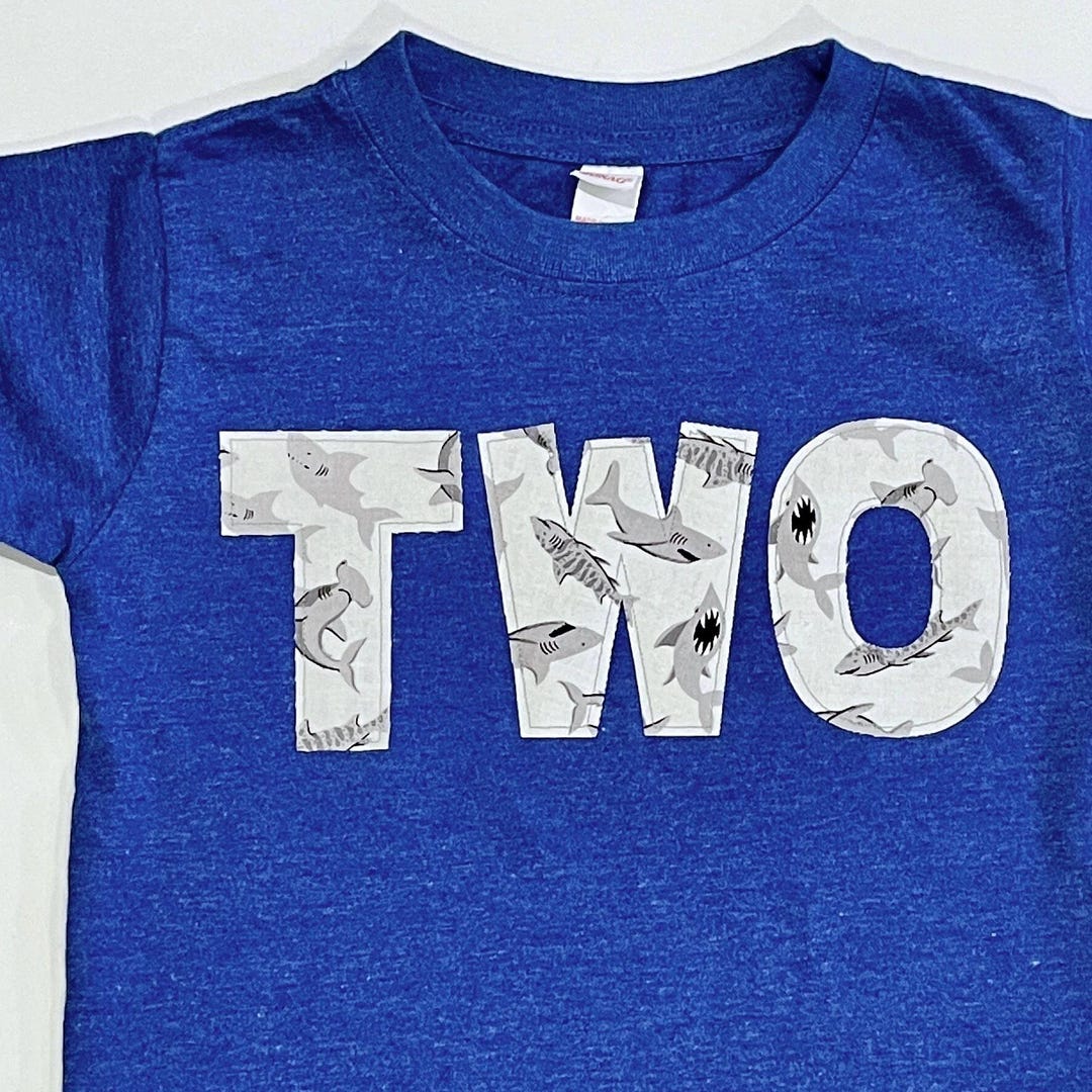 Shark Birthday Shirt, Number Two, Boys Pirate Tshirt, Ocean Party ...