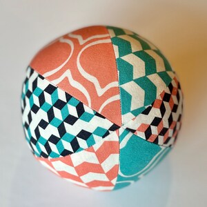 Fabric Ball, Cloth Ball, Handmade Kids Toy, Stuffed Cloth Ball, Jingle ...