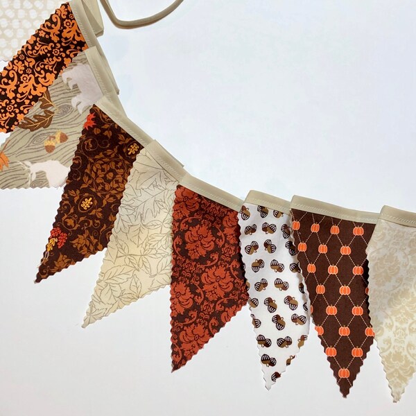 Autumn Bunting - Etsy