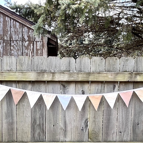 Rustic Bunting - Etsy