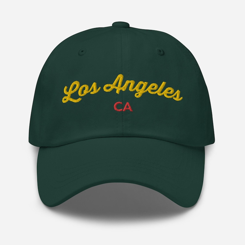Los Angeles, CA Hat, Destination Hat, City Hat, Dad Hat Aesthetic ...