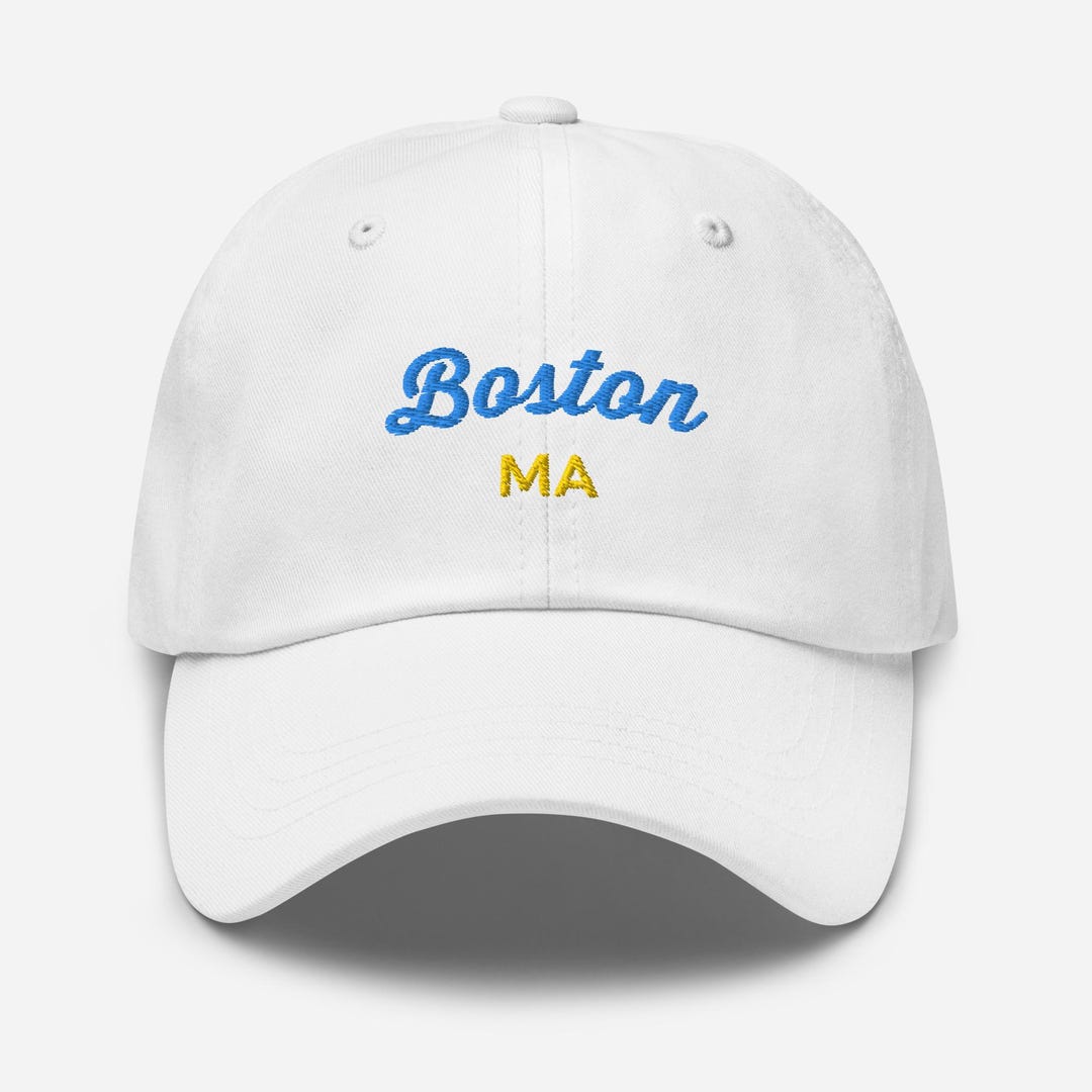 Boston, MA Hat, Destination Hat, City Hat, Dad Hat Aesthetic, Trendy ...