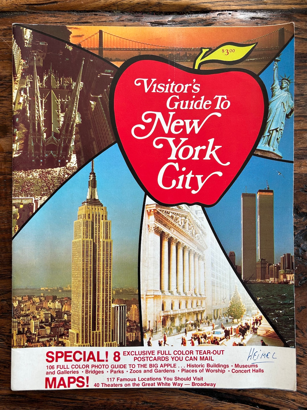 Visitors Guide to New York City 1976 - Etsy