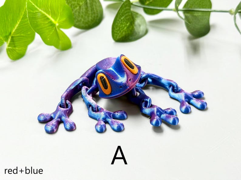 Frog Fridge Magnet Decor, 3D Printed Frog Fridge Magnets Home Decor ...