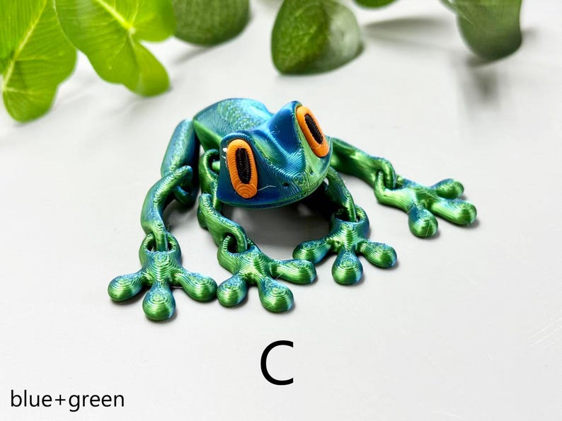 Frog Fridge Magnet Decor, 3D Printed Frog Fridge Magnets Home Decor ...