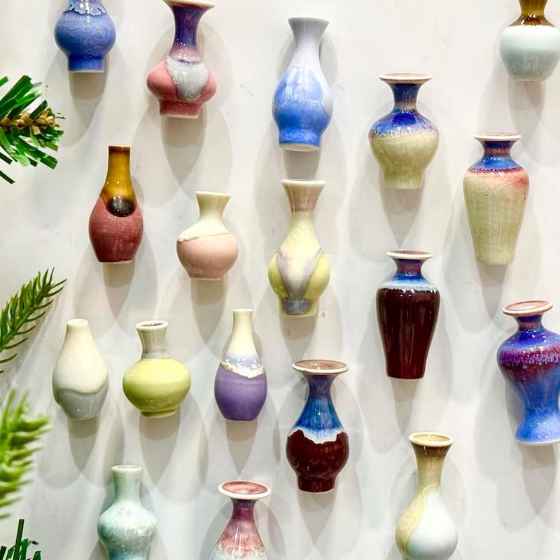 Fridge Mini Vase Magnets - Etsy