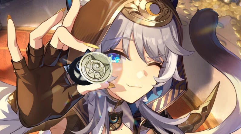 HSR Cipher's Coin of Whimsy Collectible Coin - Honkai Star Rail ...