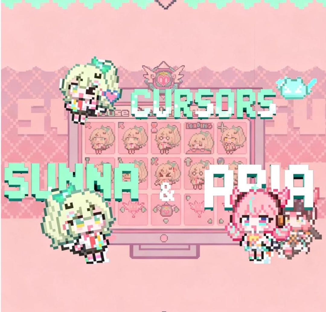 Zenless Zone Zero - Sunna & Aria Cursors Set | Angels of Delusion ...