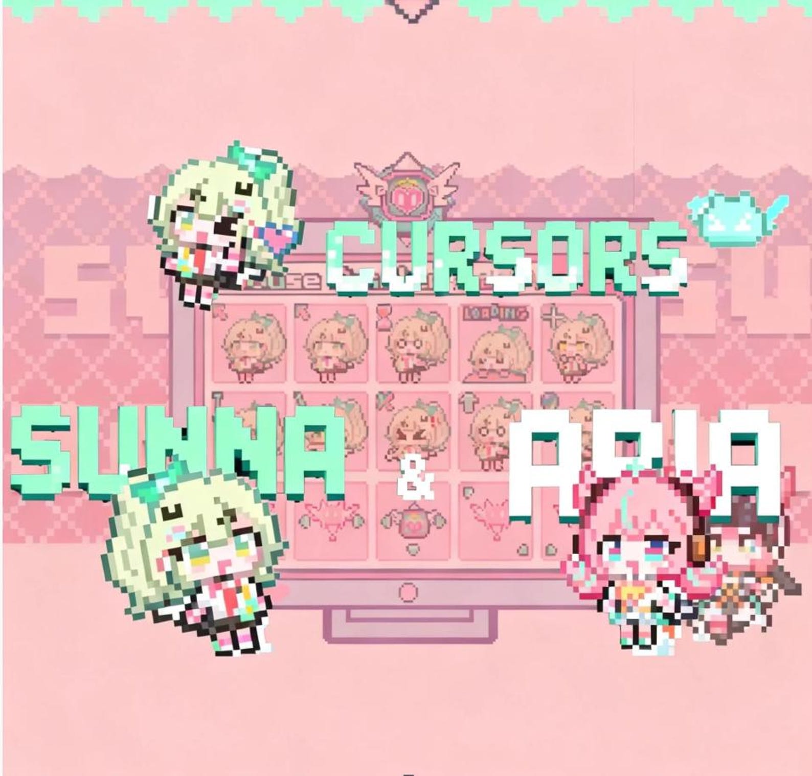 Zenless Zone Zero - Sunna & Aria Cursors Set | Angels of Delusion ...