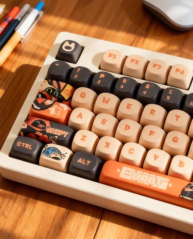 Zenless Zone Zero Keycap Set - Bangboo: New Eridu Sand - 130 Keys ...