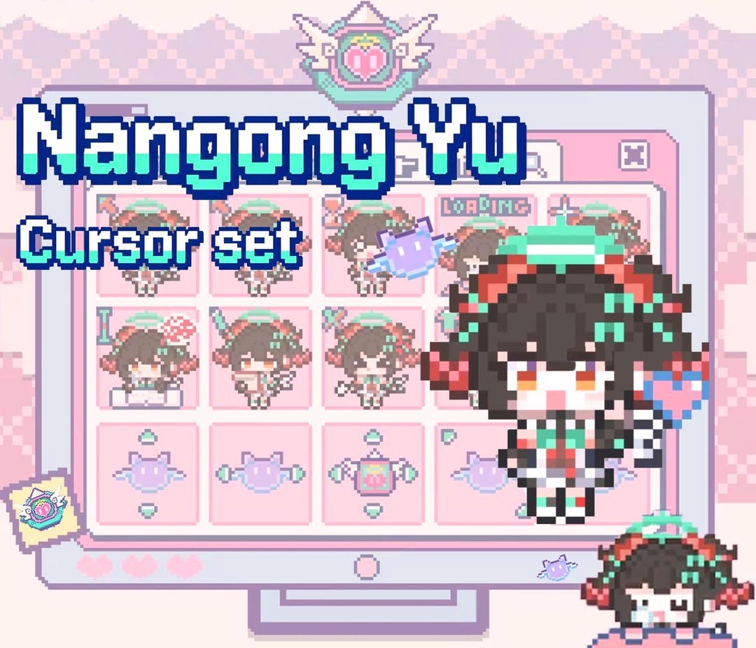 Zenless Zone Zero - Nangong Yu Cursors Set | Angels of Delusion ...