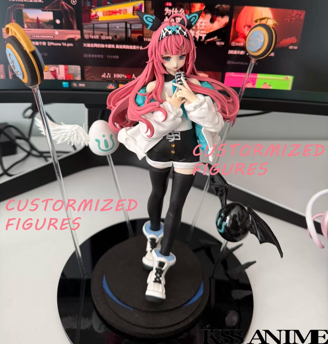 Custom Anime Clay Figure From Your Picture | Handmade 3D Character ...