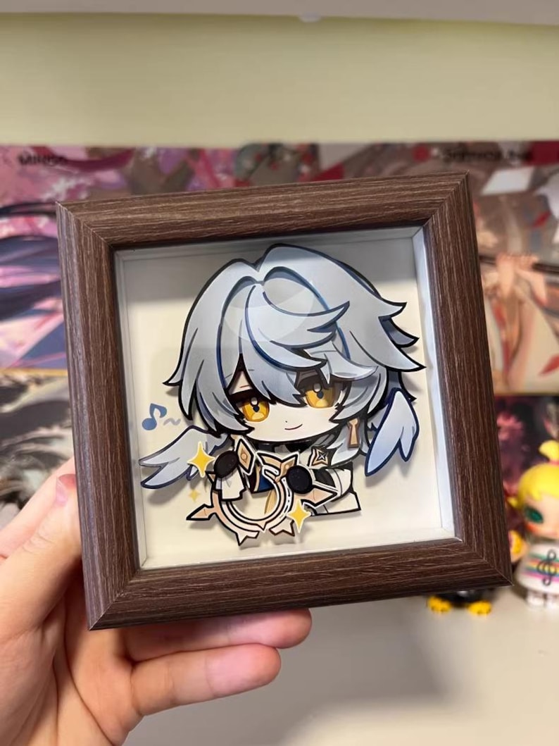 Customizable'' Sunday Chibi Layered Paper Sculpture — Honkai: Star Rail ...